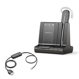 Plantronics Savi-W740 with EHS APD-80 87327-01-R Noise cancelling Headphone Bluetooth with ...
