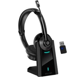Prancybt KH122M Headphone Bluetooth with microphone - Black | Back Market